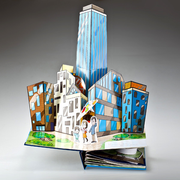 Best selling full color pop up children book